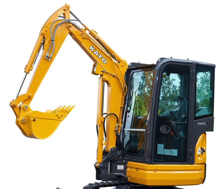 2.5 Ton HD25V5 KATO Mini Excavator | YRCO