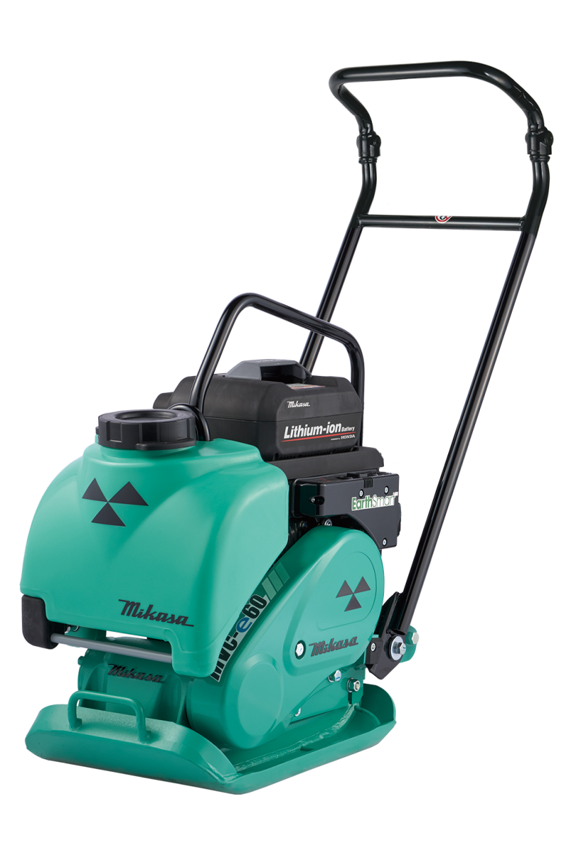 Battery-Powered Mikasa 88.0kg Forward Plate Compactor C/w Wheel Kit | YRCO