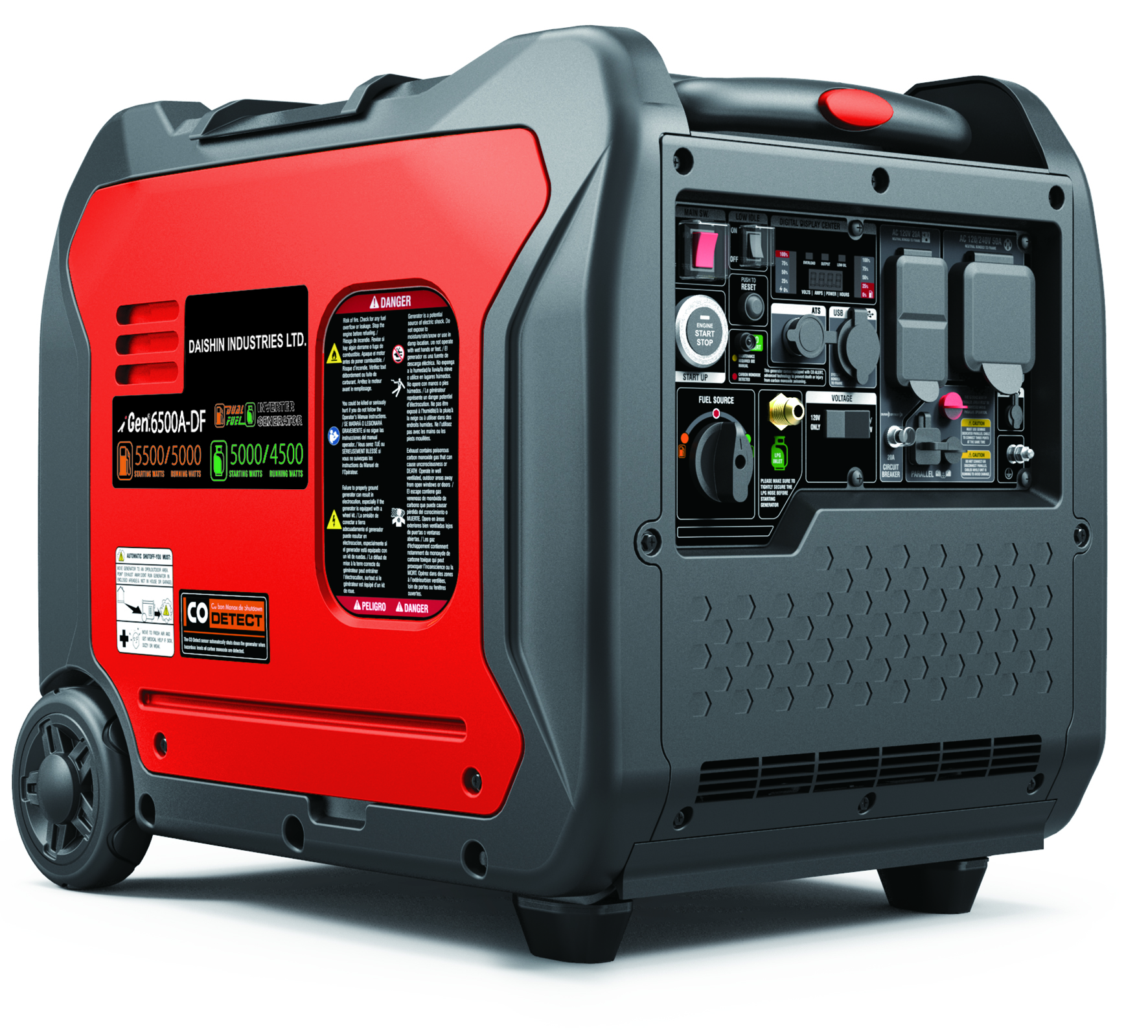 Daishin 6.5 kW Inverter Generator | YRCO